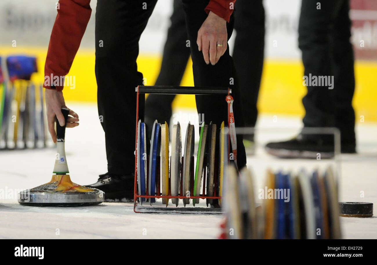 Women's teams compete during the 44th Open European Curling ...