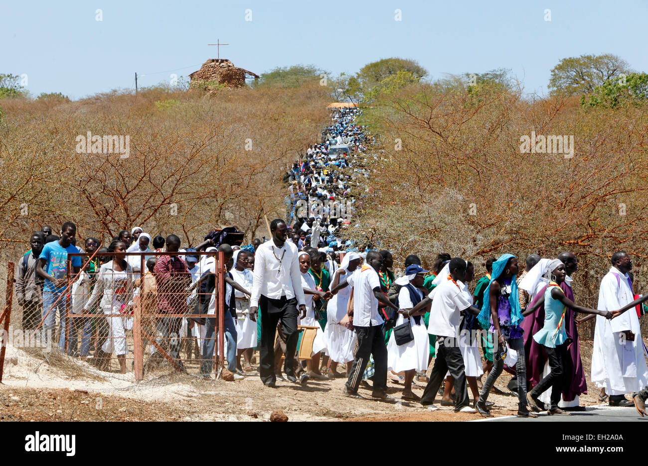 Roman catholic procession mont rolland hi-res stock photography and ...