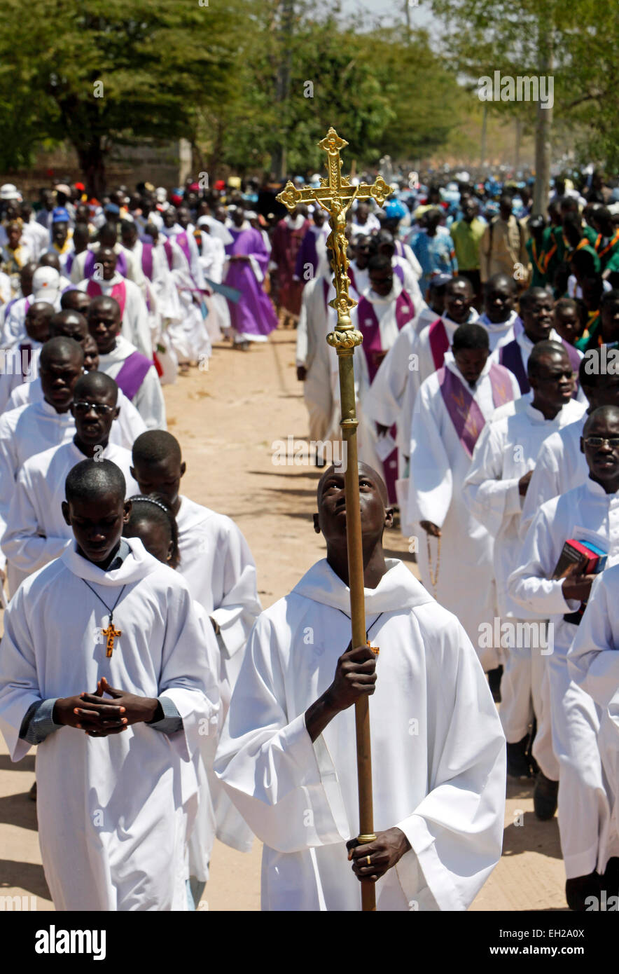 Roman catholic procession mont rolland hi-res stock photography and ...