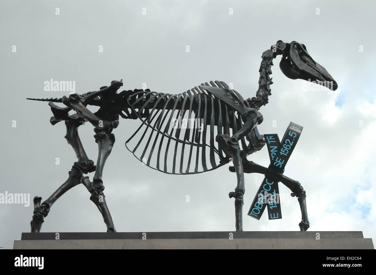 Trafalgar square fourth plinth cockerel hi-res stock photography and ...