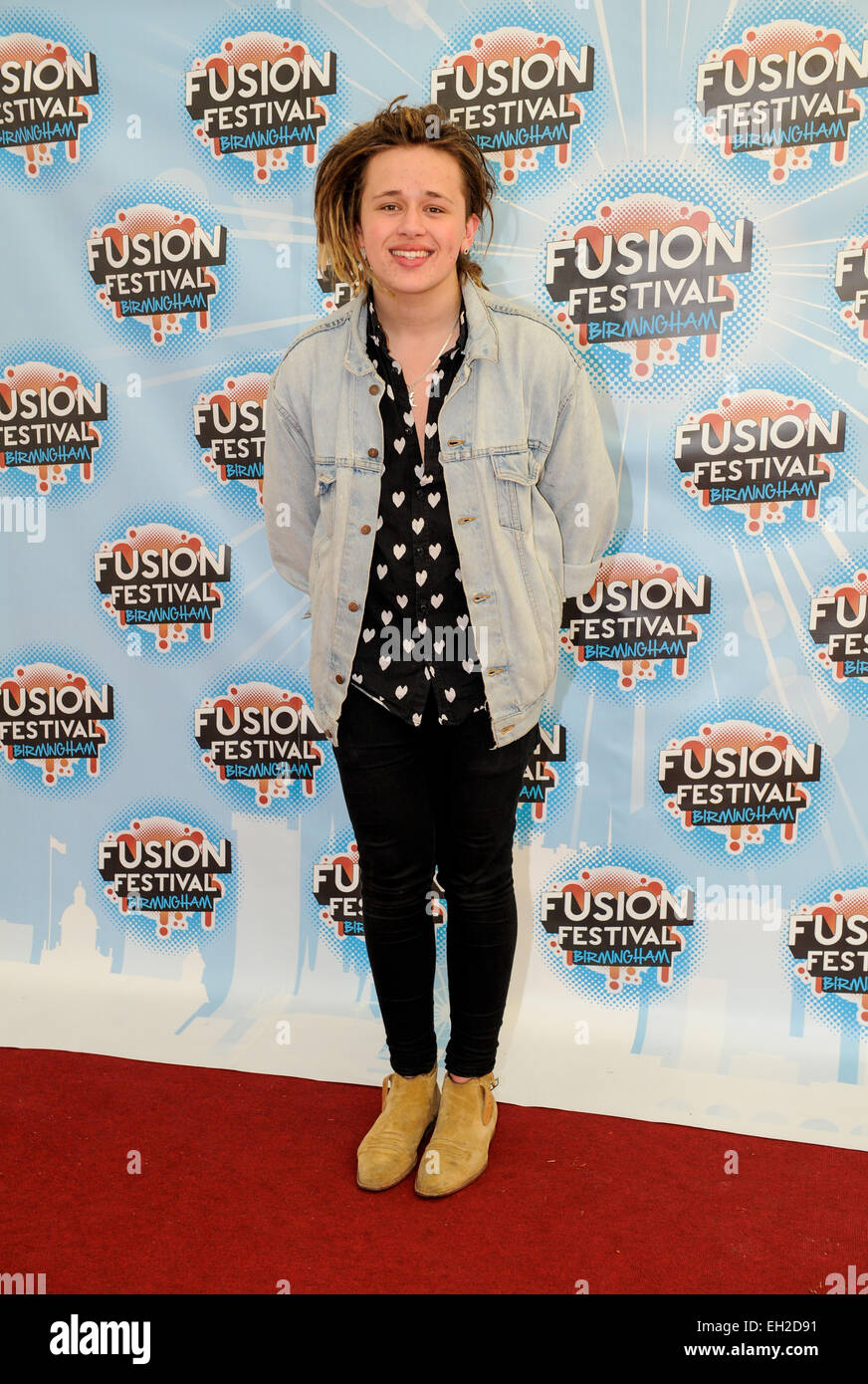 Fusion Festival in Birmingham on Sunday Featuring: Luke Friend Where ...