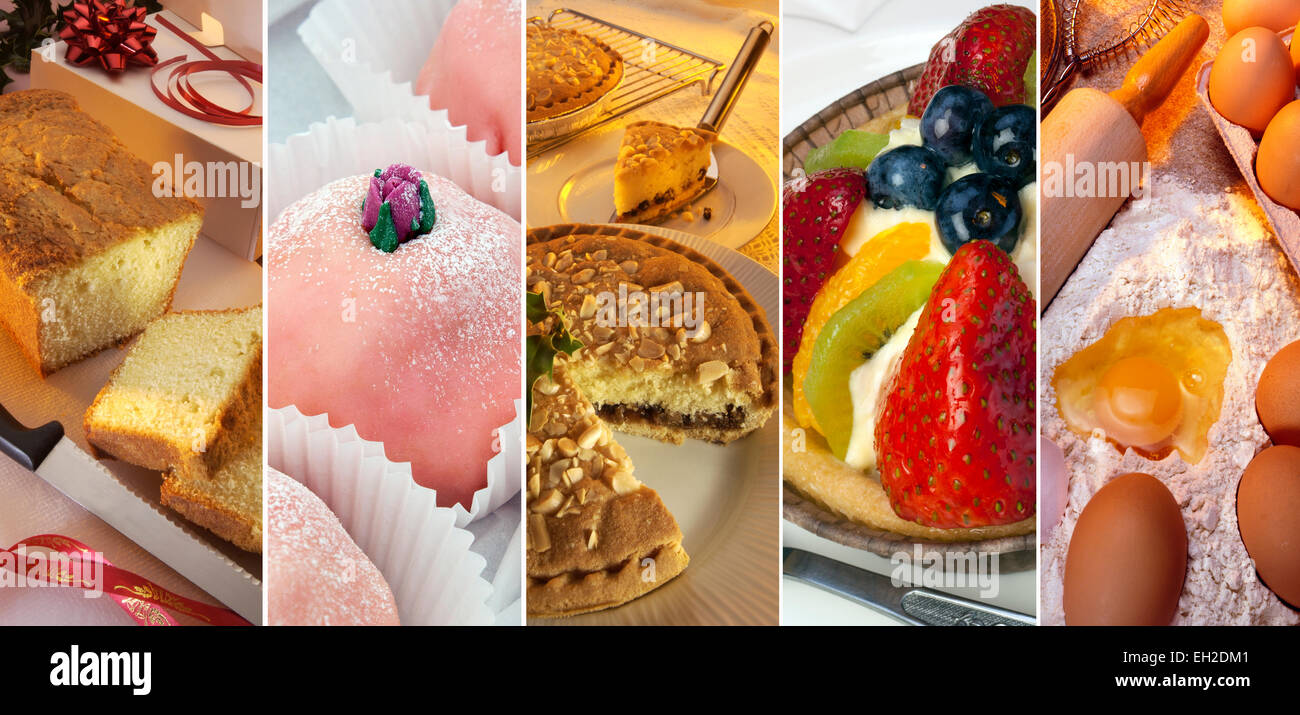 Cakes and Baking Stock Photo - Alamy