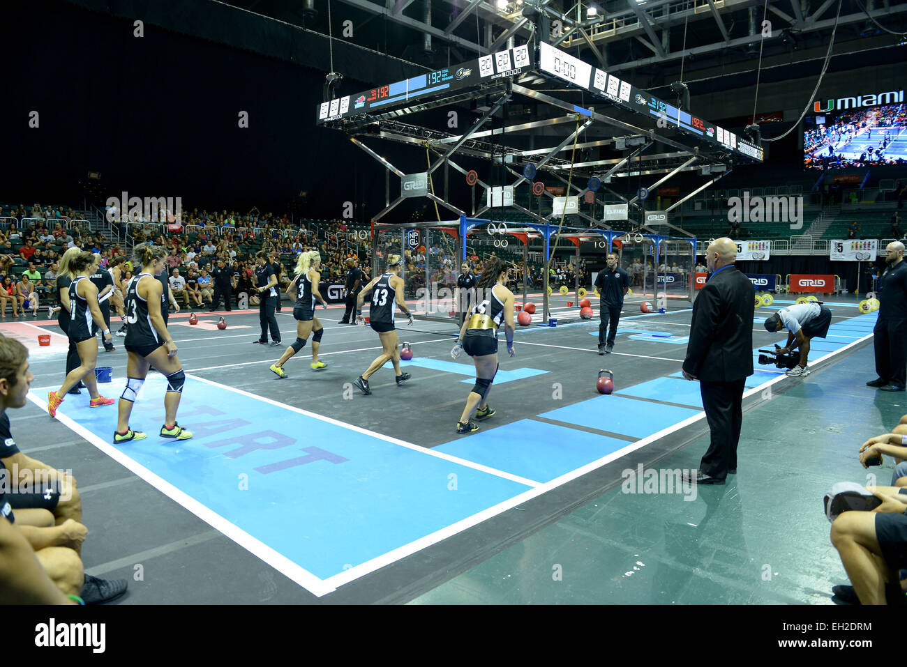 Miami Surge vs New York Rhinos compete in the National Grid League ...