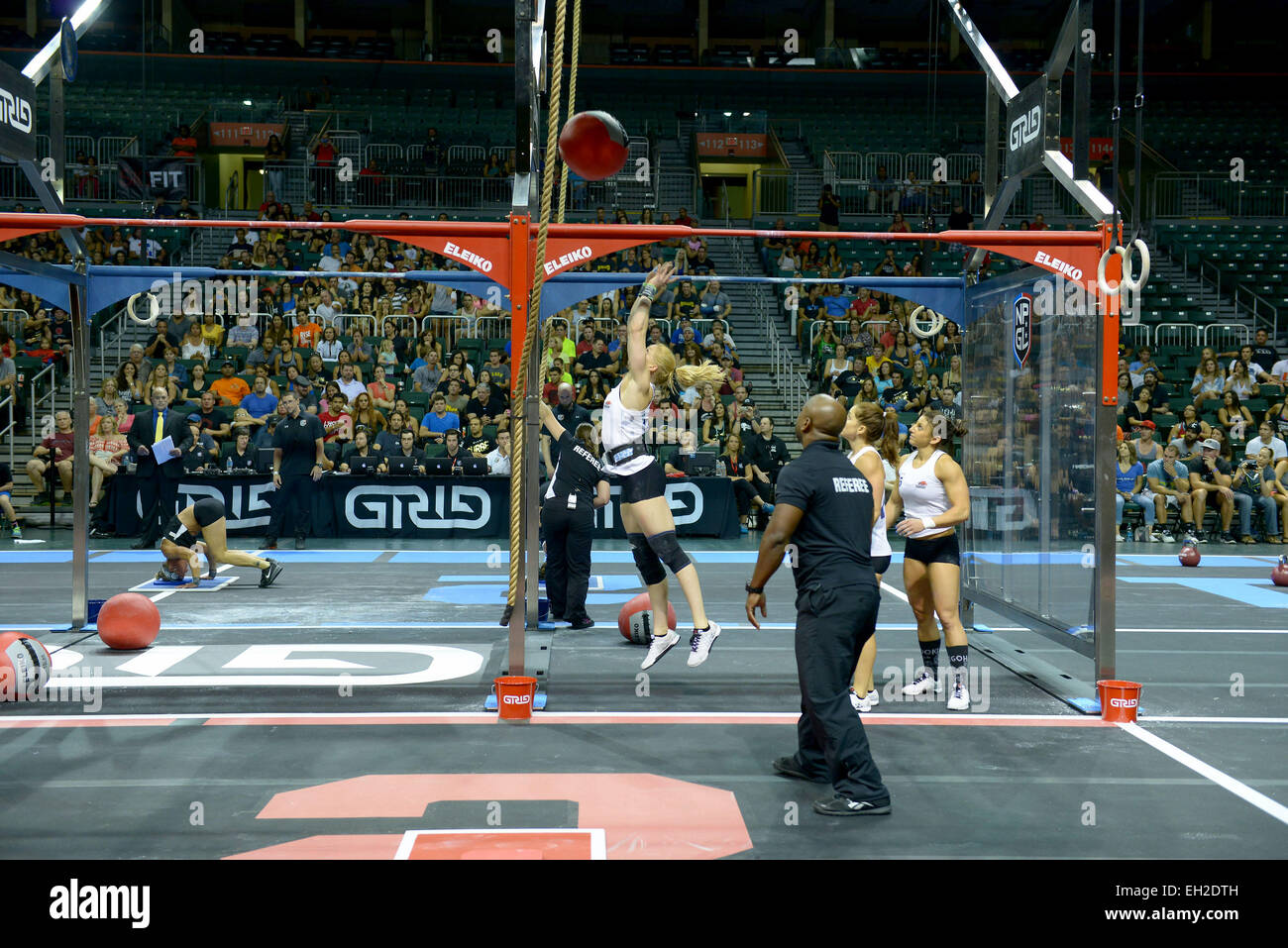 Miami Surge vs New York Rhinos compete in the National Grid League ...
