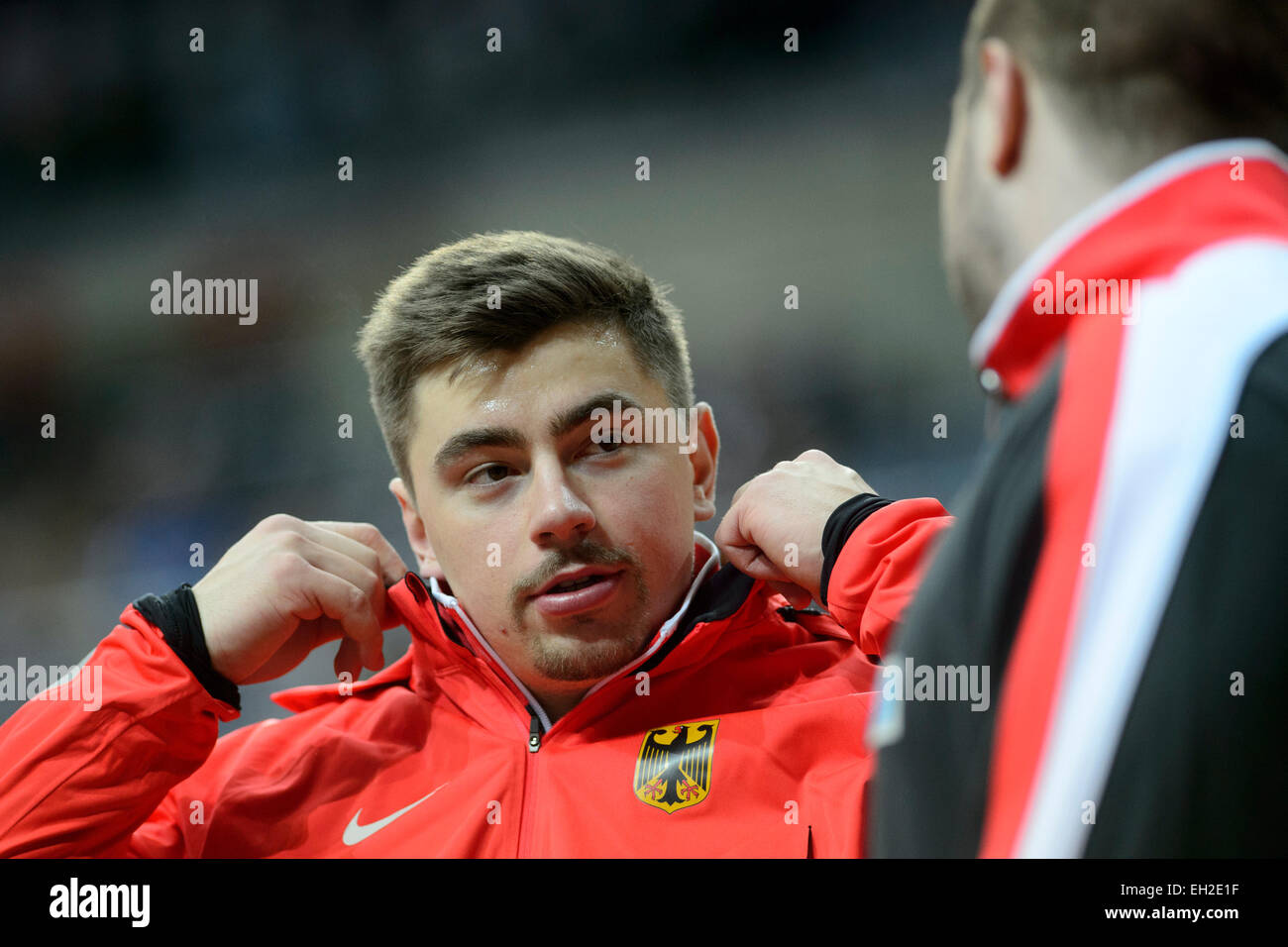 Prague, Czech Republic. 5th Mar, 2015. David Storl of Germany is seen ...