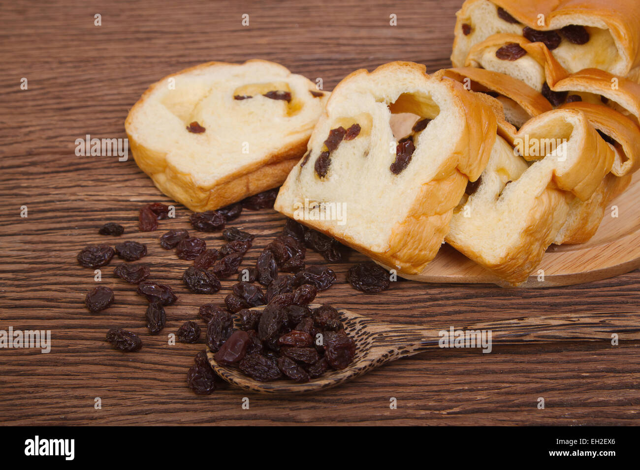 bread with raisin Stock Photo - Alamy