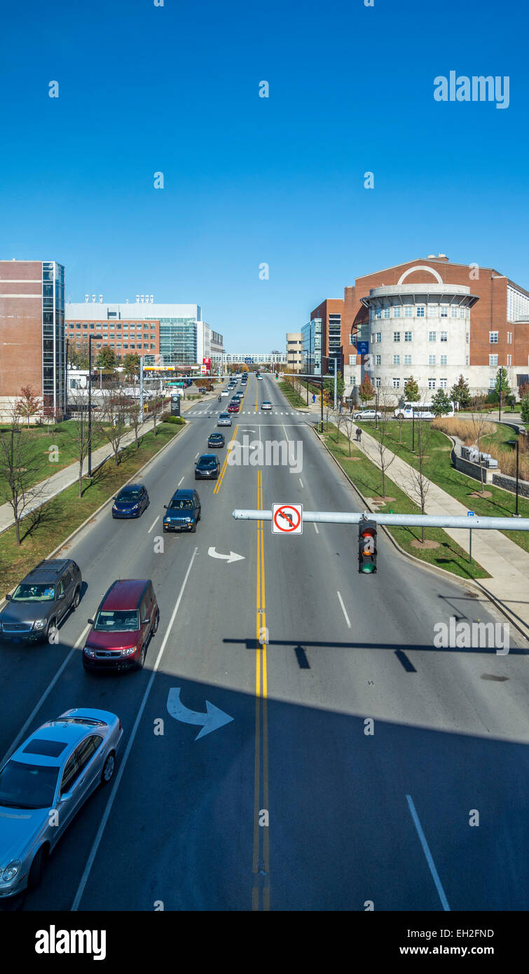 Nicholasville Road in front of Albert B. Chandler Hospital complex in ...