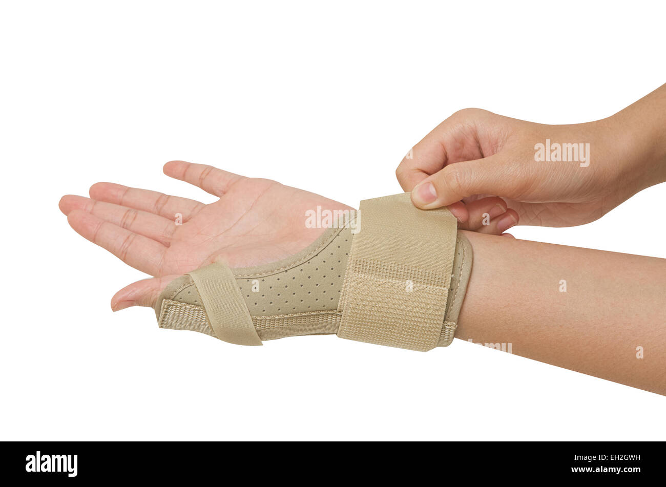 Wrist splint hi-res stock photography and images - Alamy