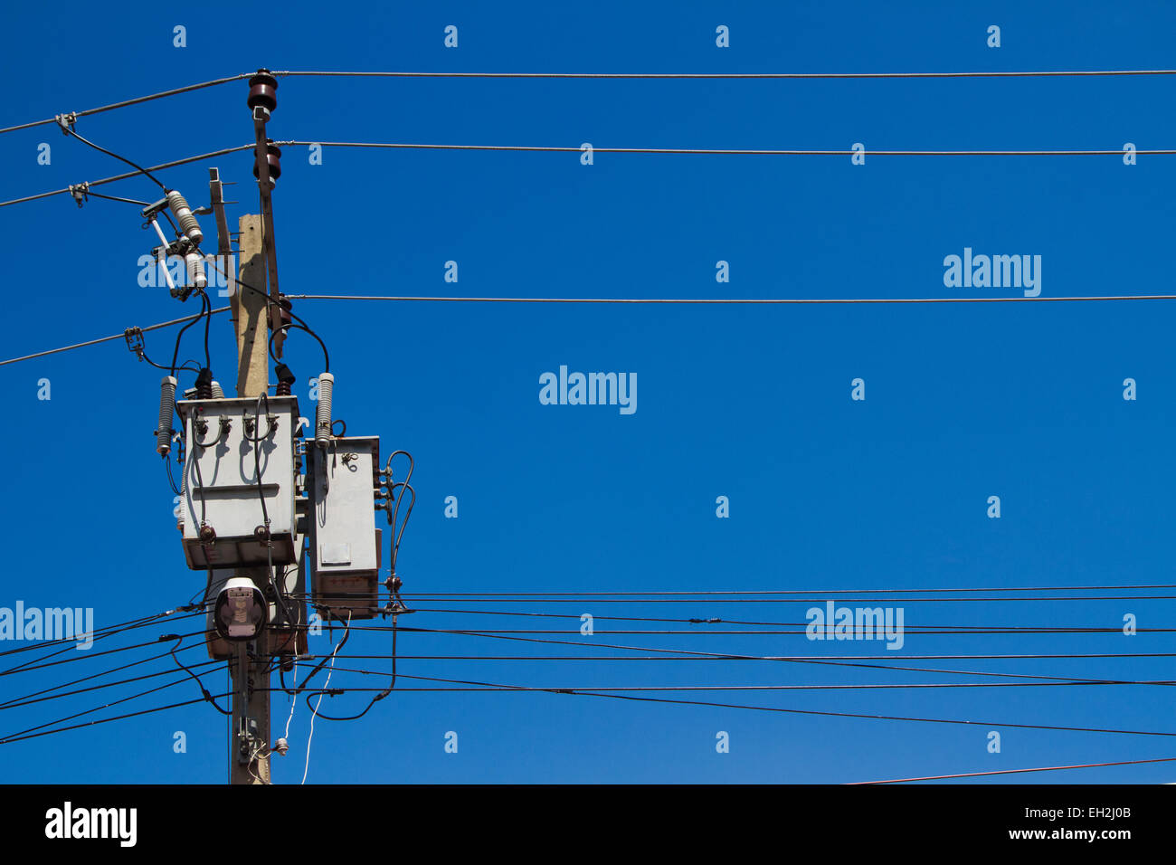 Electrical post hi-res stock photography and images - Alamy