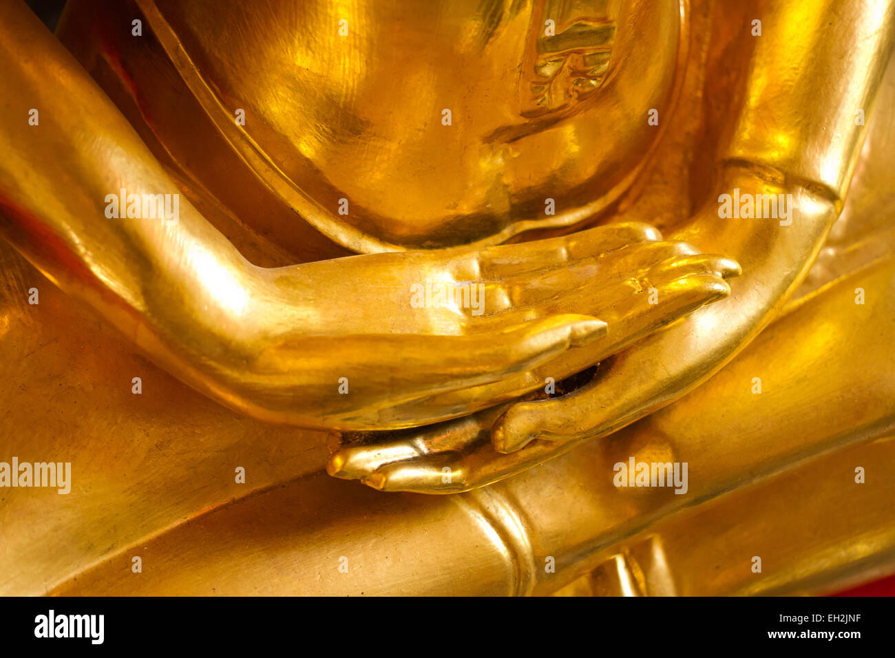 Buddha statue hands hi-res stock photography and images - Alamy