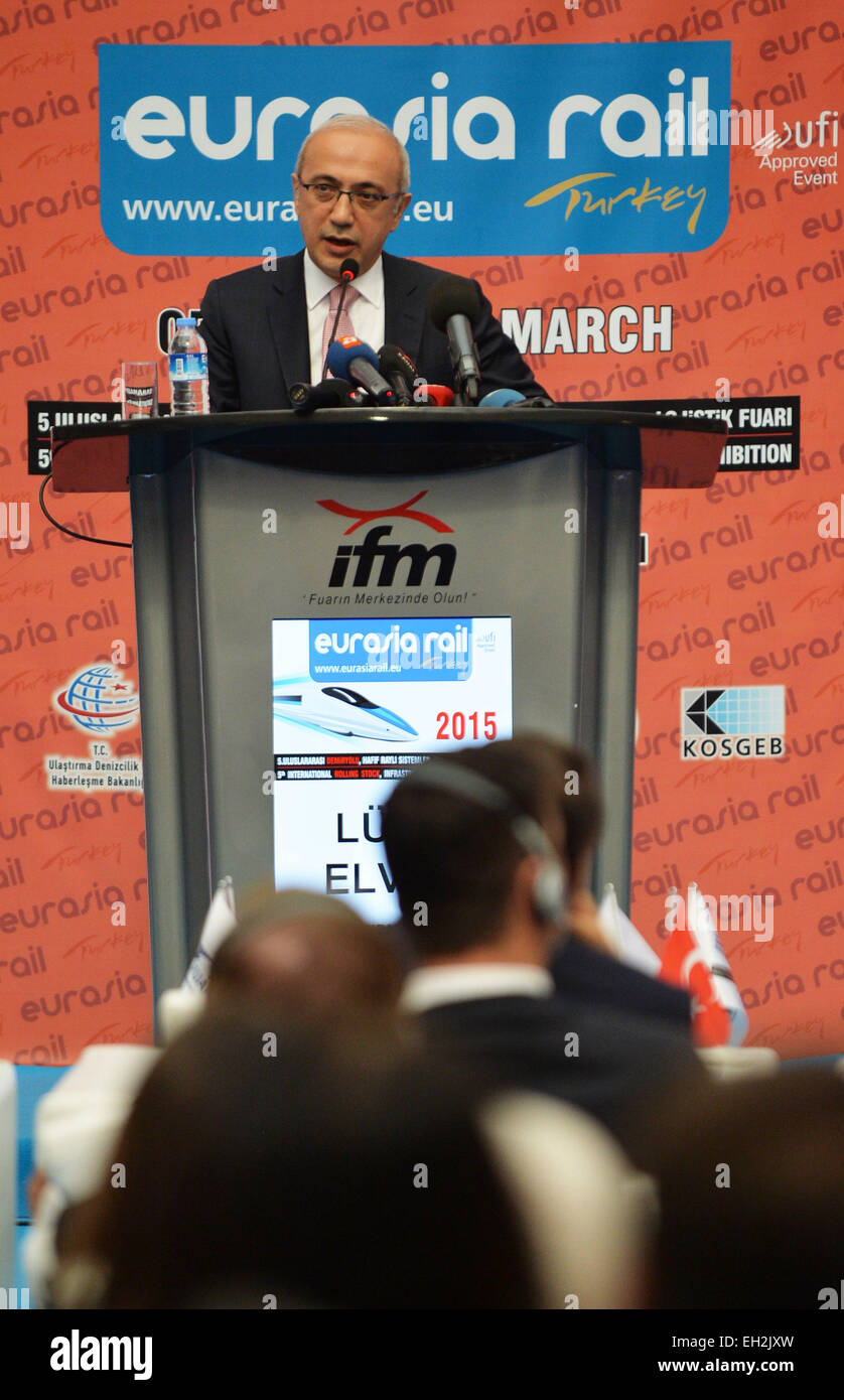 Istanbul, Infrastructure and Logistic Exhibition in Istanbul. 5th Mar ...