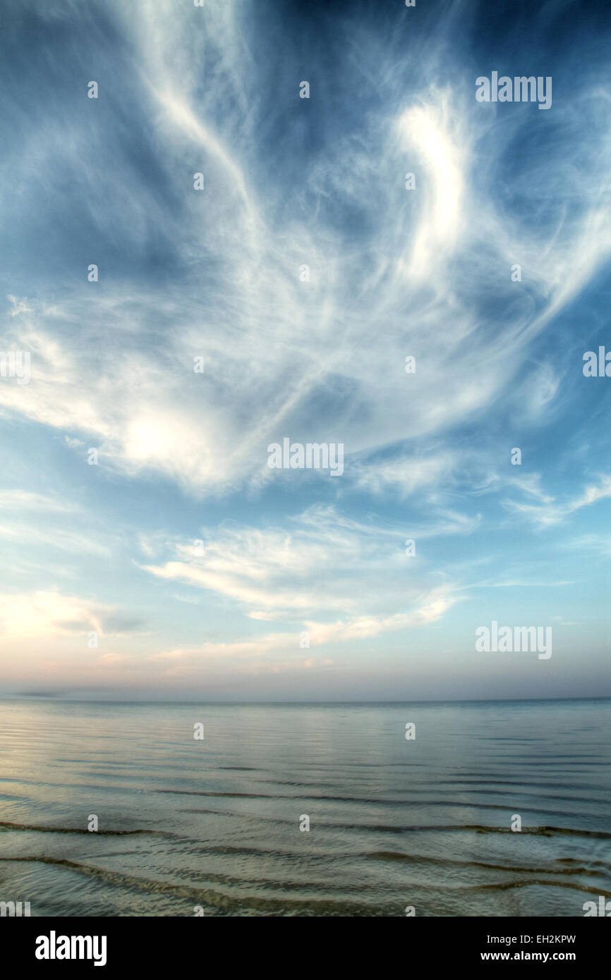 Sea day. beautiful ocean landscape Stock Photo - Alamy