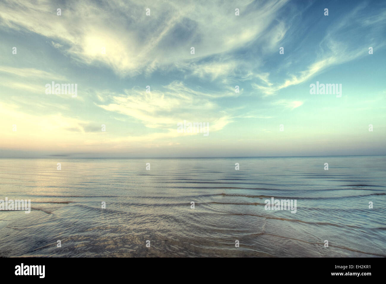 Sea day. beautiful ocean landscape Stock Photo - Alamy