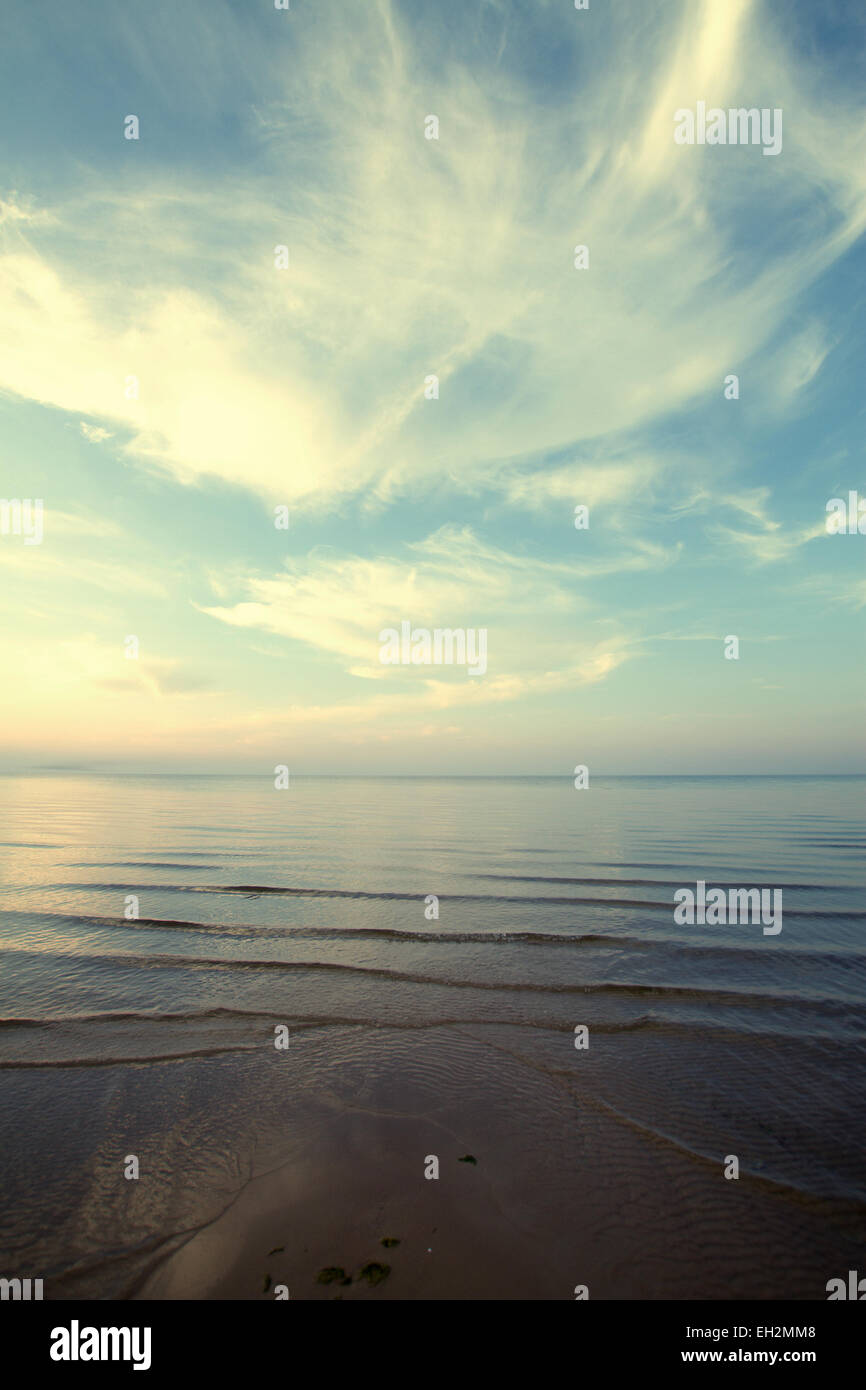 Sea day. beautiful ocean landscape Stock Photo - Alamy