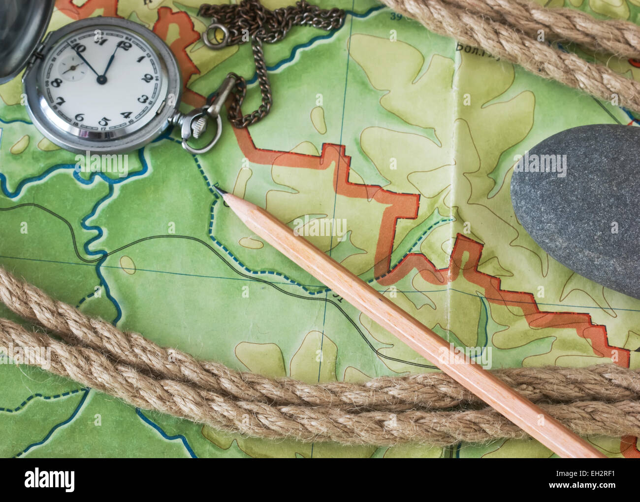 Topographic maps hi-res stock photography and images - Alamy