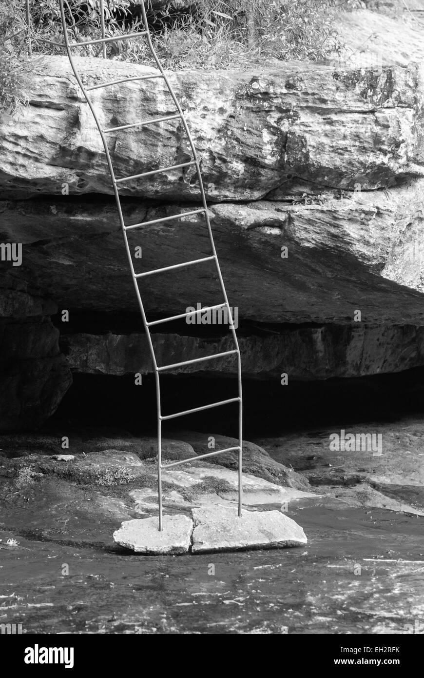 Crooked ladder hi-res stock photography and images - Alamy