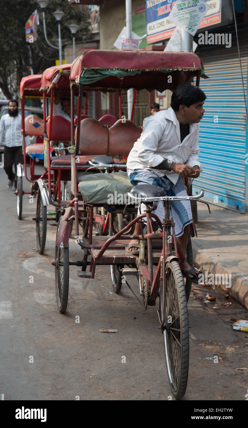 Rickshaw in Kolkata Stock Photo - Alamy