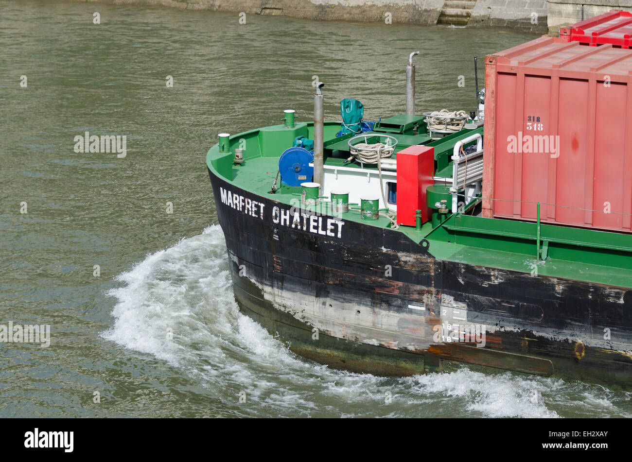 River freight france hi-res stock photography and images - Alamy