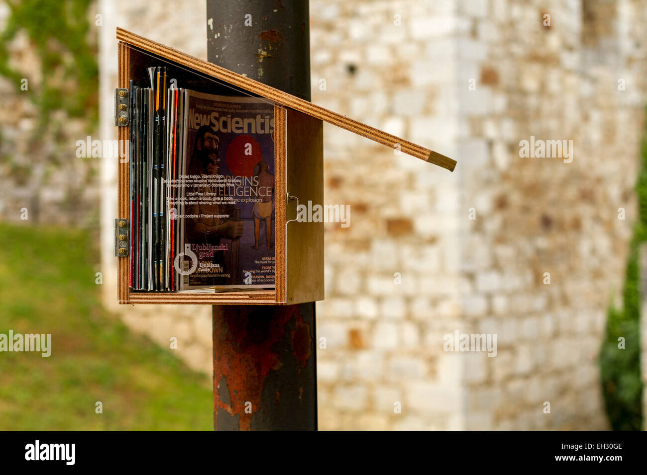 Open air library Stock Photo - Alamy