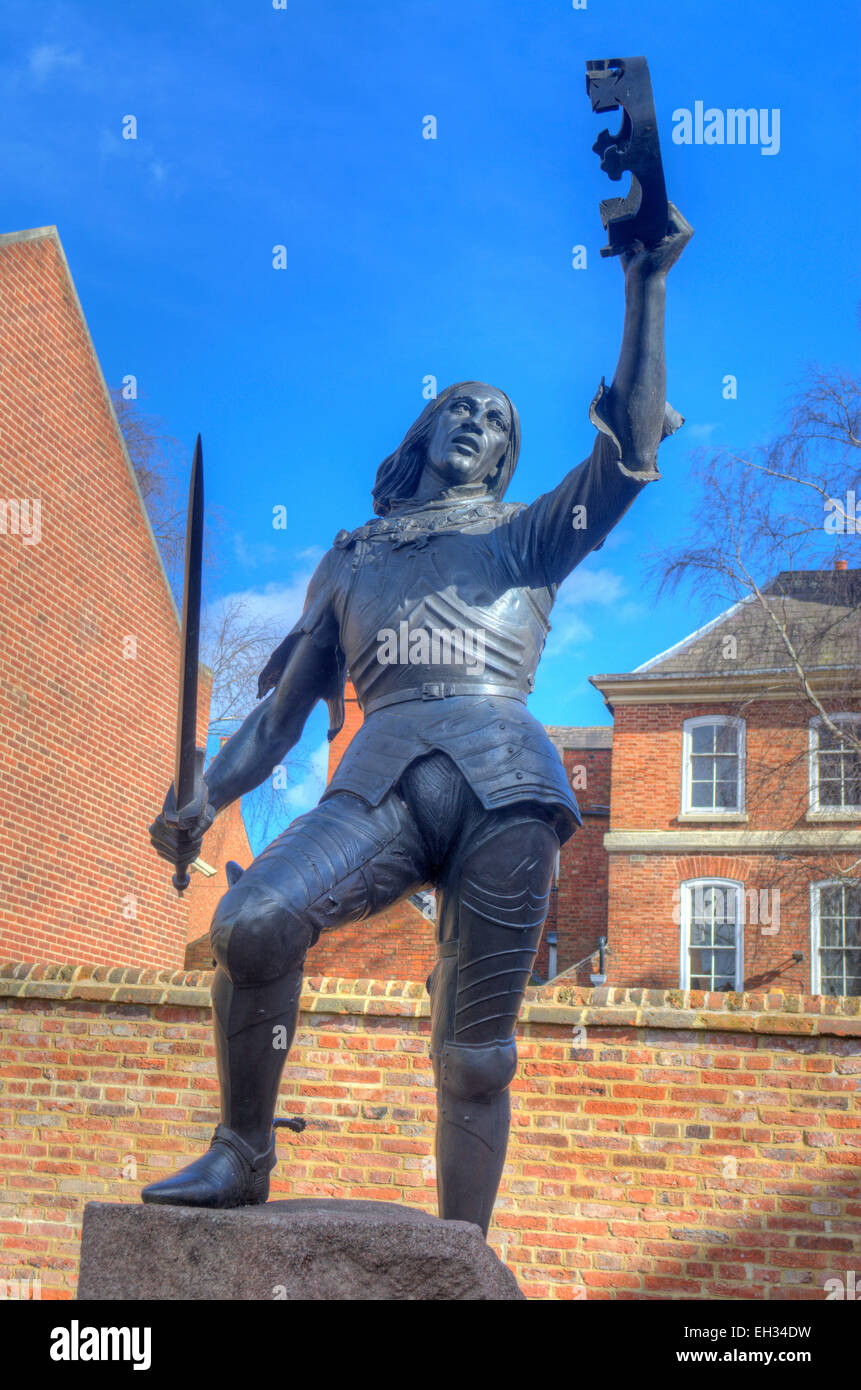 HDR image of the Relocated Statue of King Richard III in the Cathedral ...