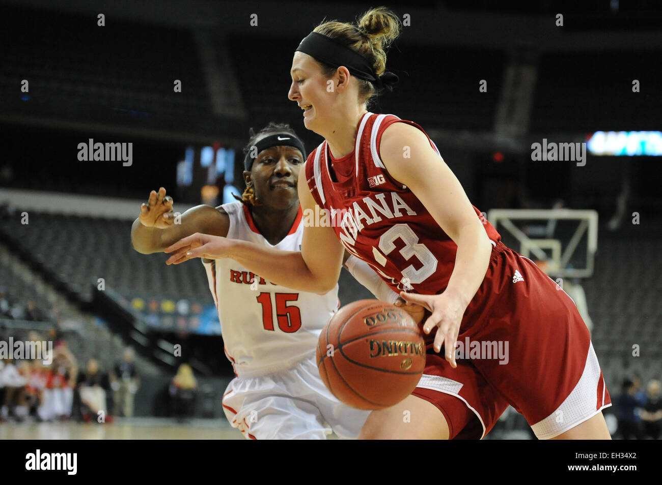 Rutgers scarlet knights guard syessence davis 15 hi-res stock ...