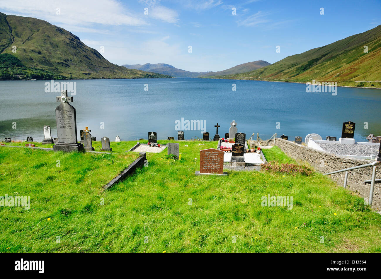 Leenaun, also Leenane, is a village in County Galway, Ireland Stock ...