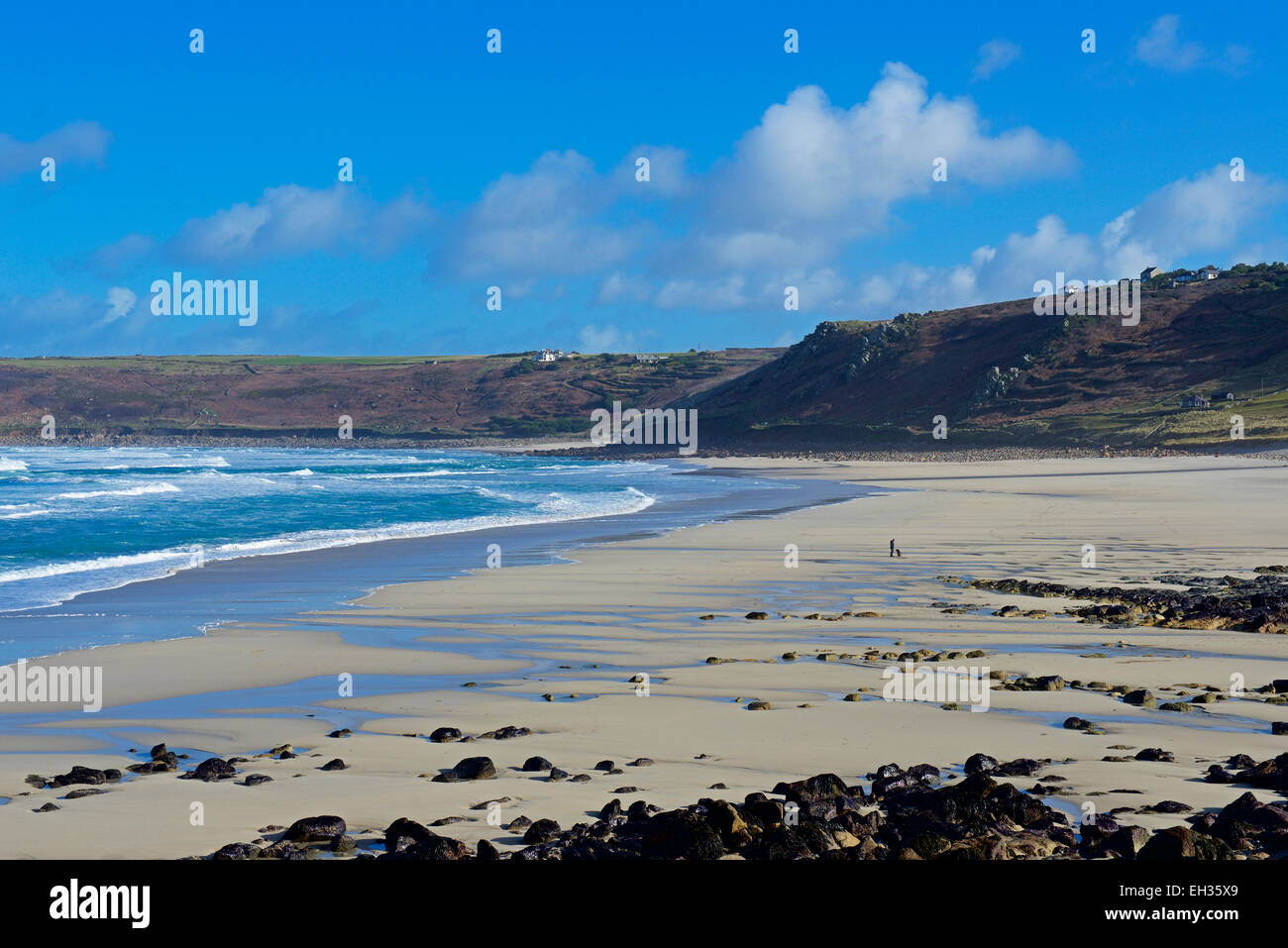 The beach at Sennen Cove, Cornwall, England UK Stock Photo - Alamy