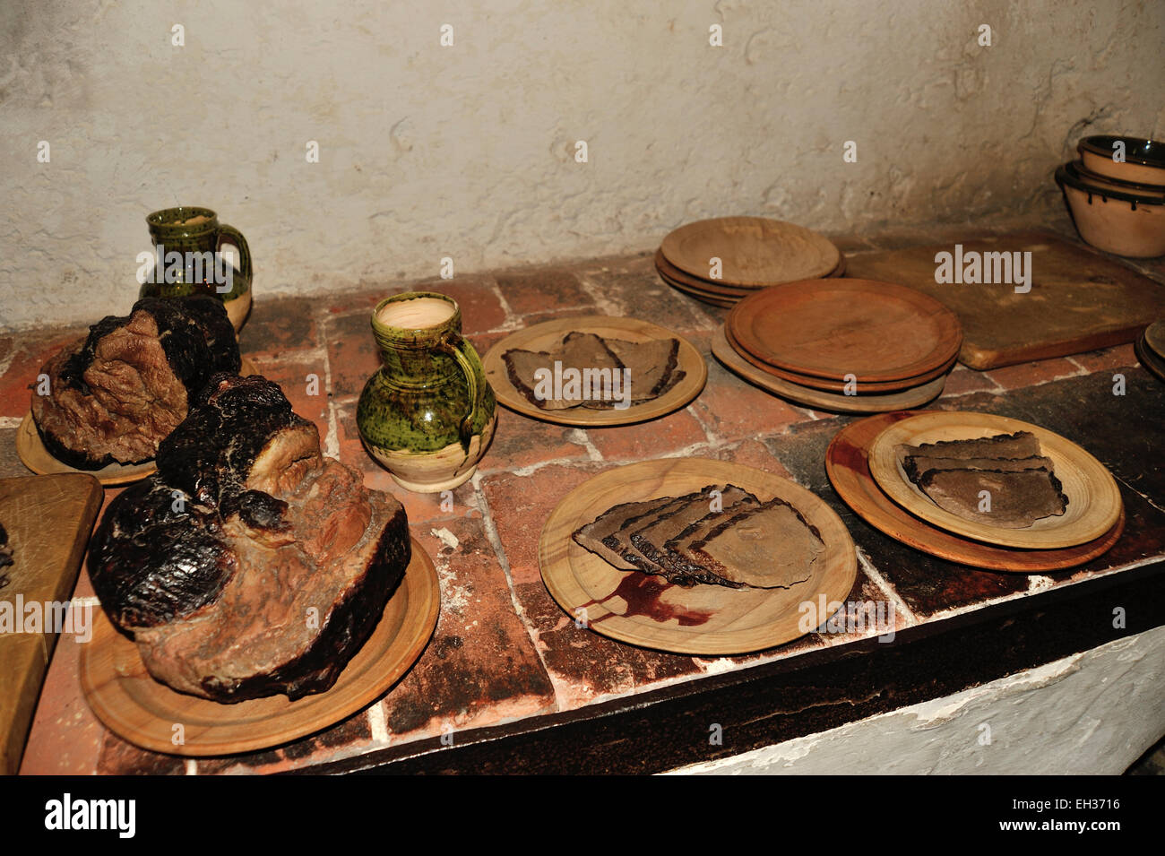 Hampton Court Palace kitchen, London, UK Stock Photo - Alamy