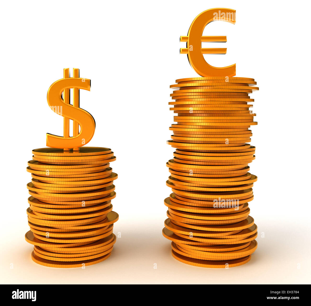 Euro dollar parity concept hi-res stock photography and images - Alamy