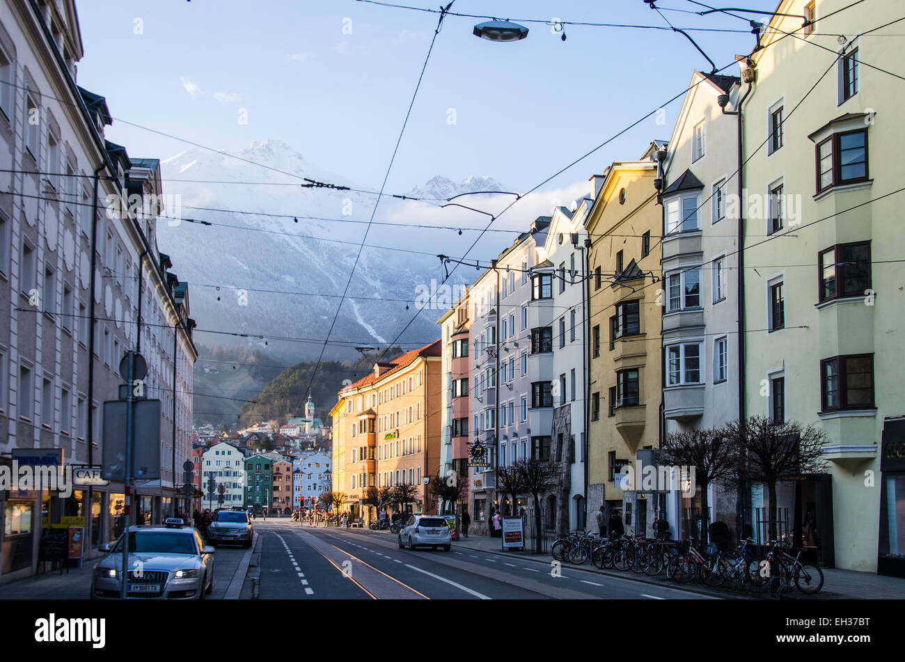 Europe, Austria, Tyrol, Innsbruck Inn Valley popular year-round ...