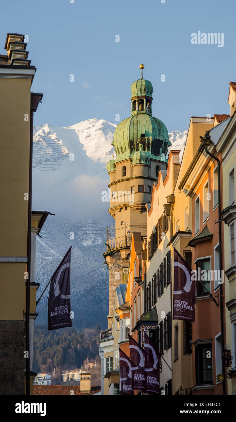 Europe, Austria, Tyrol, Innsbruck Inn Valley popular year-round ...