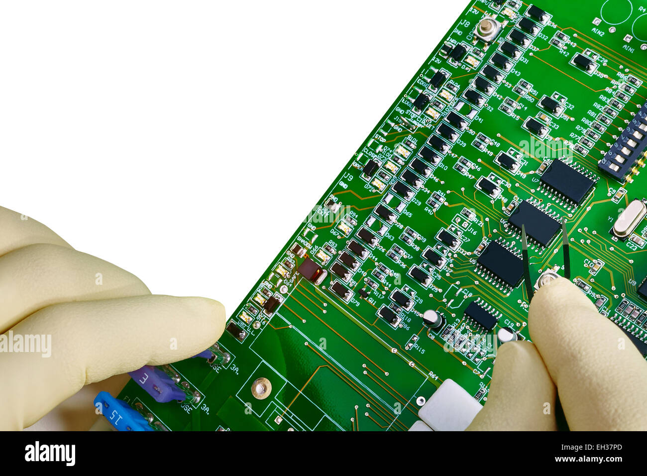 Circuit board inspection hi-res stock photography and images - Alamy