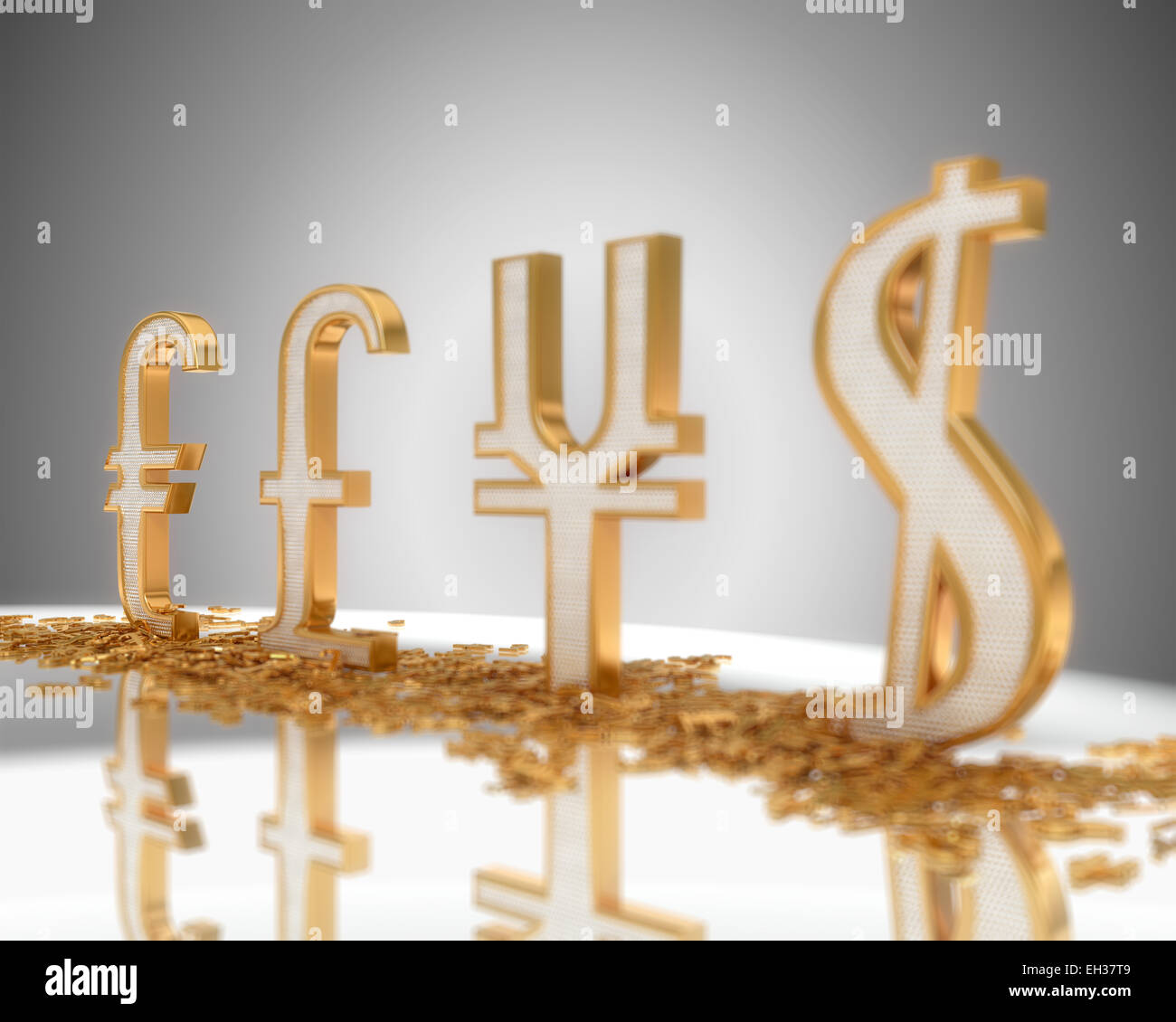 Euro signs gold hi-res stock photography and images - Alamy