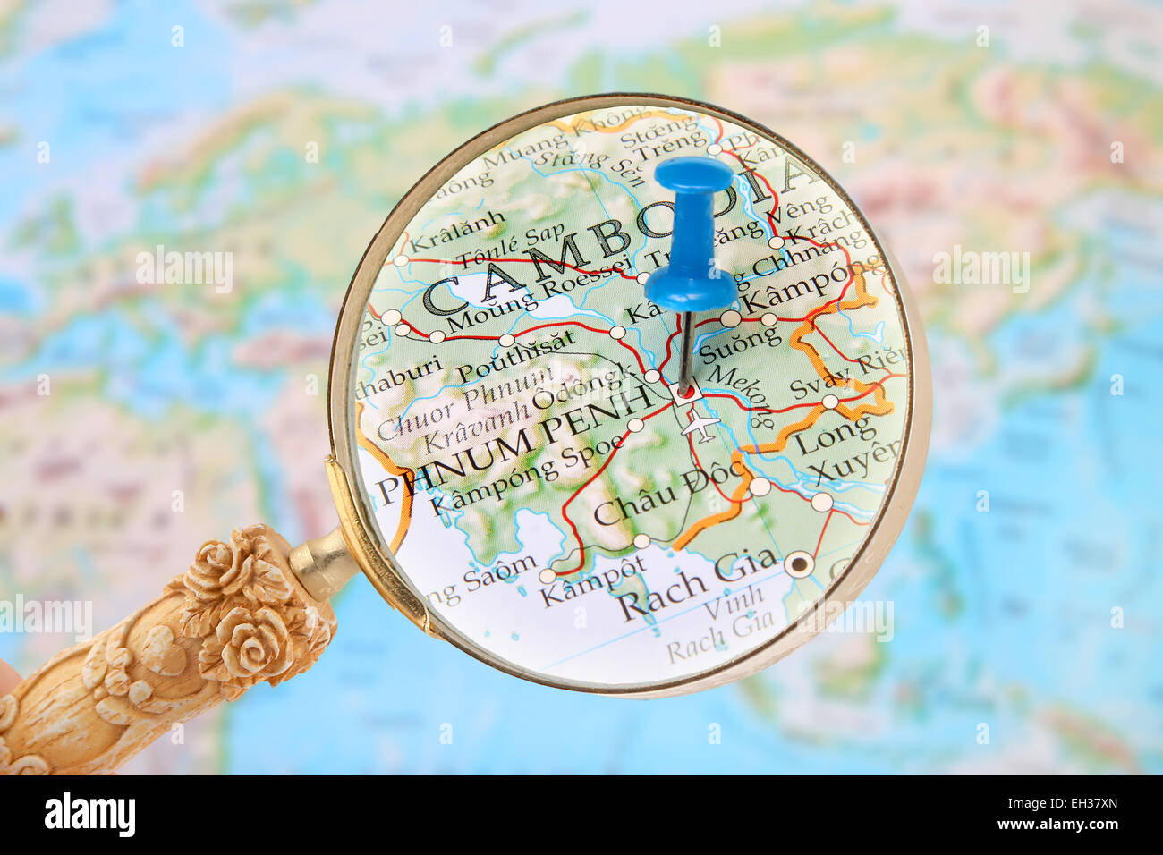 Asia city map cartography hi-res stock photography and images - Alamy