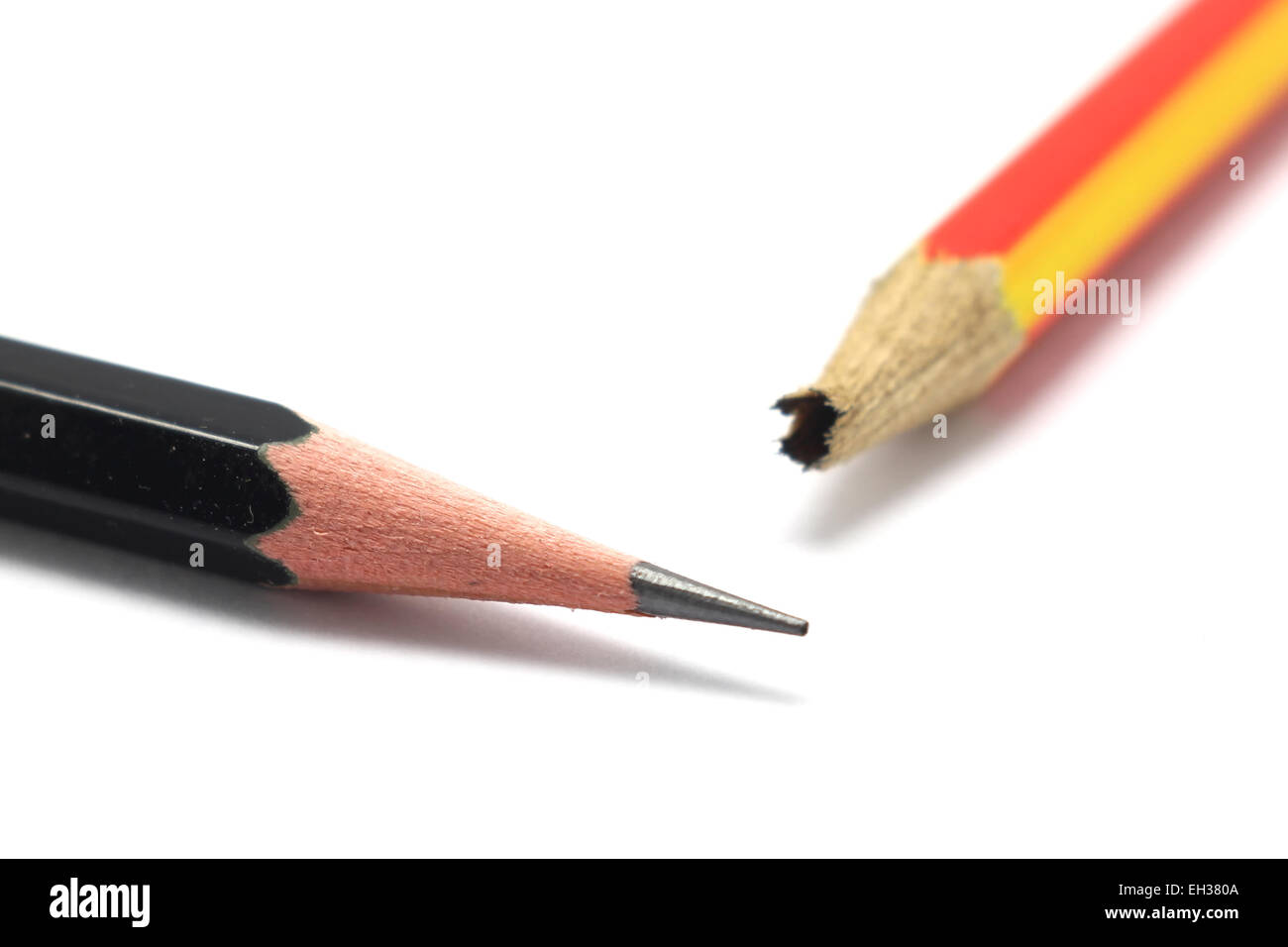 Pencil isolated on white background Stock Photo - Alamy