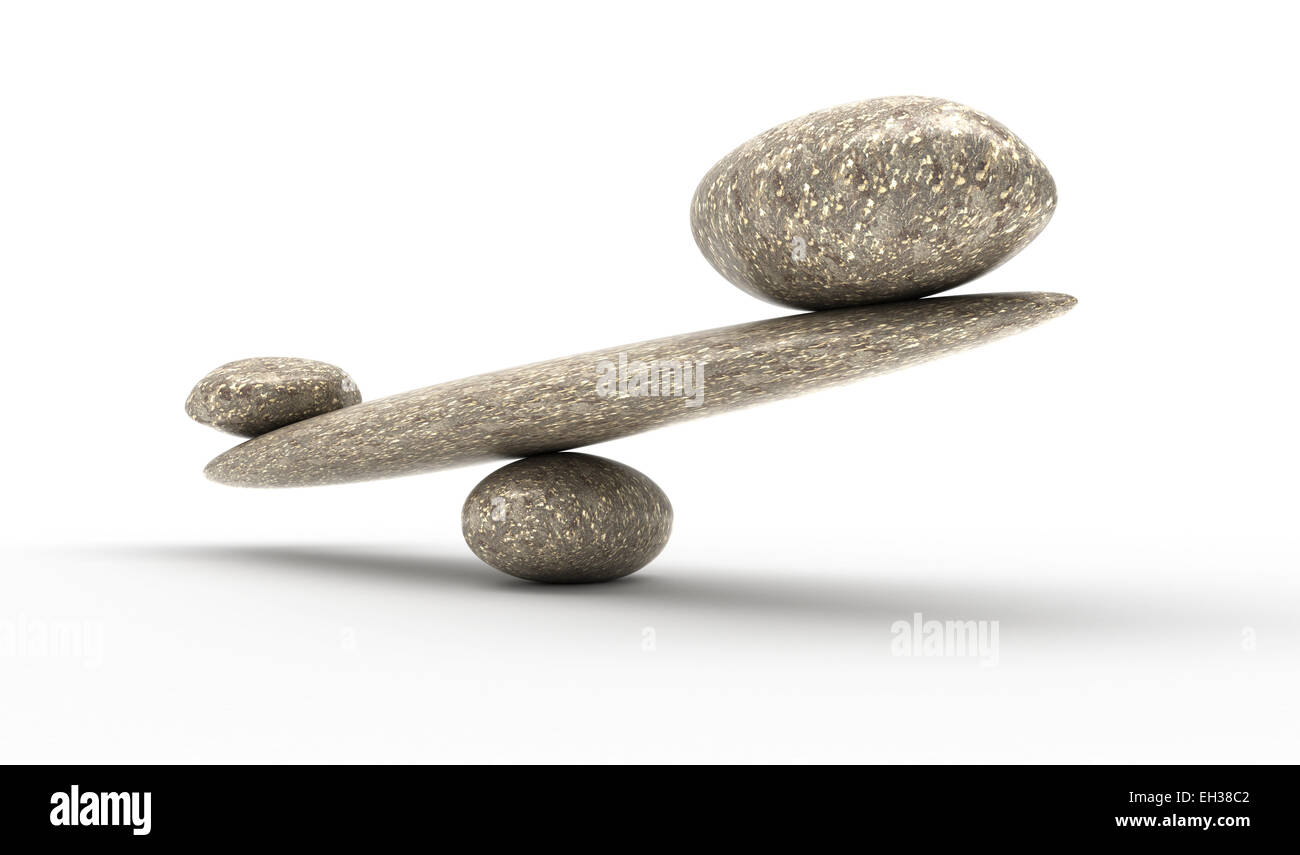 Zen pebbles scales hi-res stock photography and images - Alamy