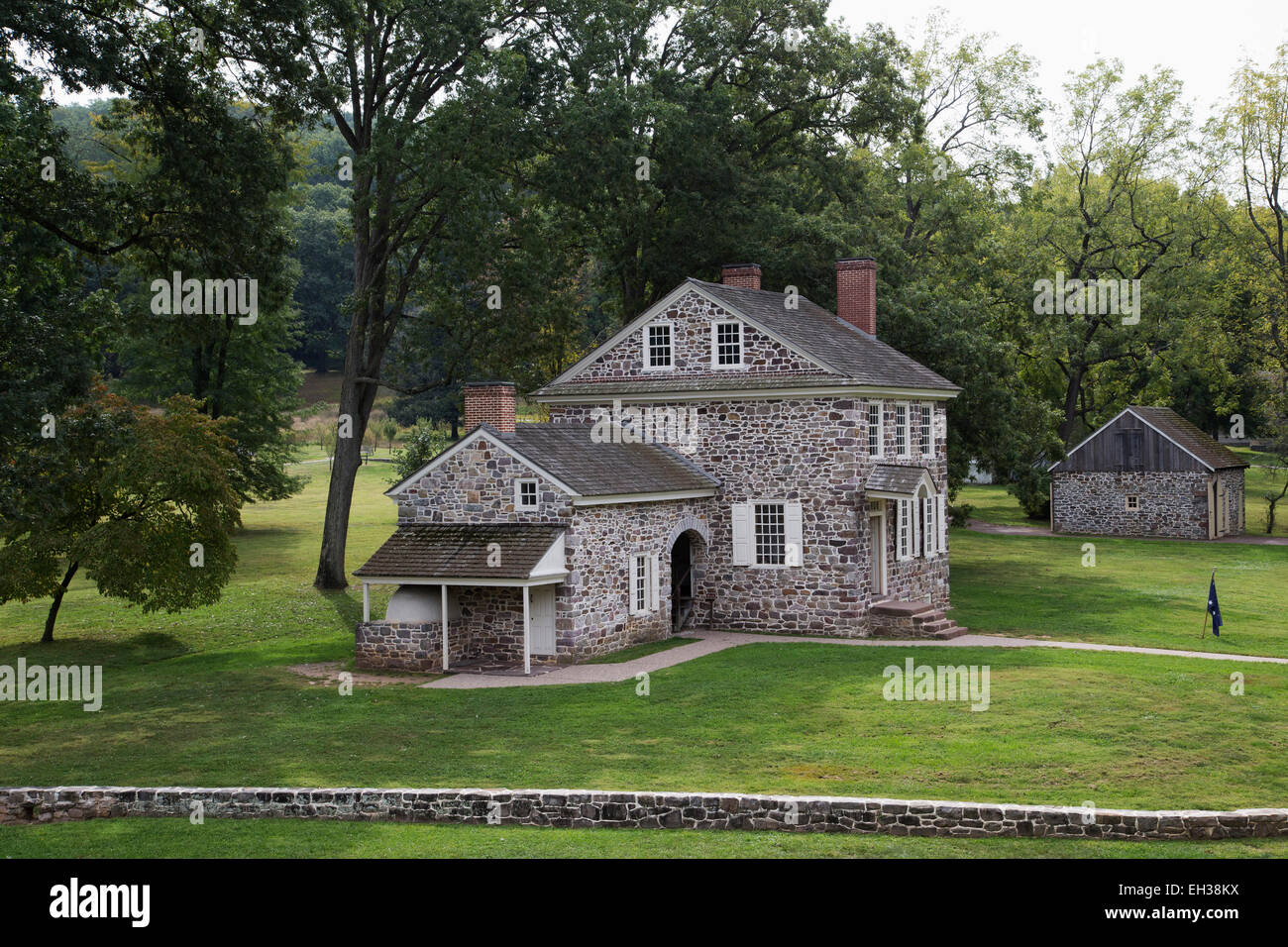 George Washington's Headquarters, Valley Forge National Historical Park ...