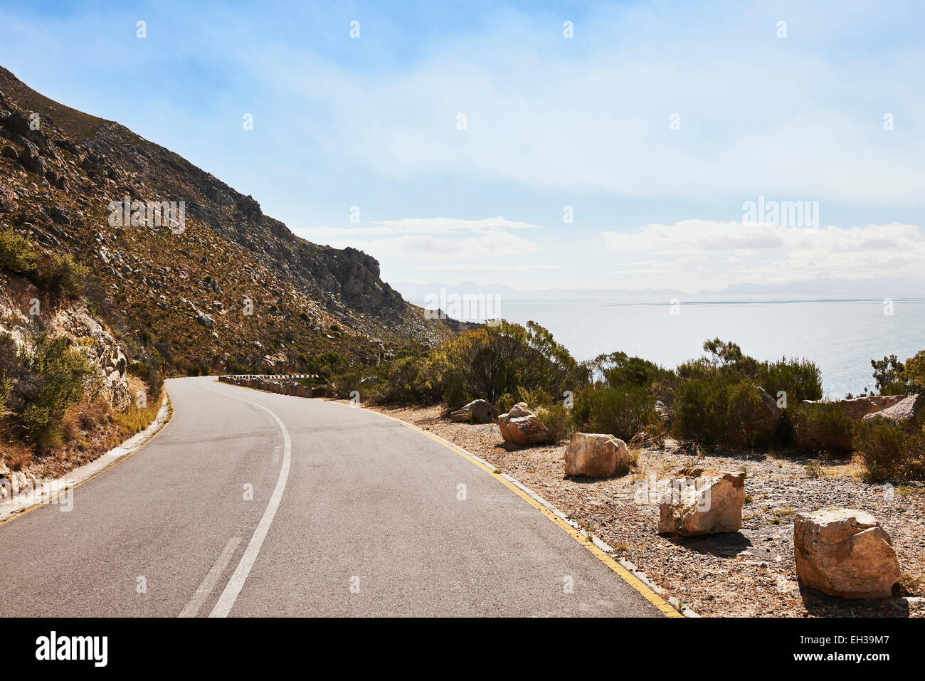 Mountain Road at Gordon's Bay, South Africa Stock Photo - Alamy