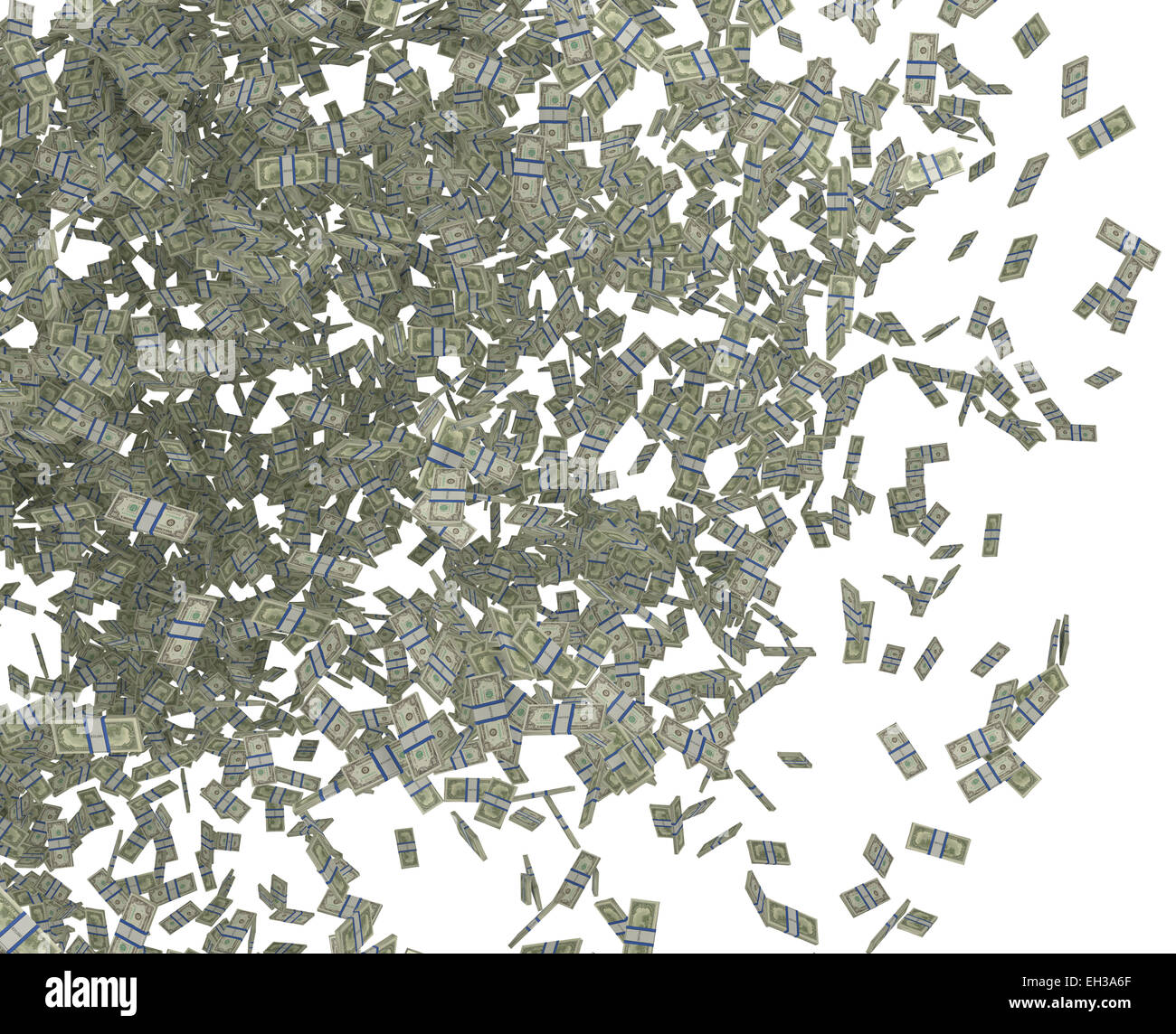 Money rain isolated hi-res stock photography and images - Alamy