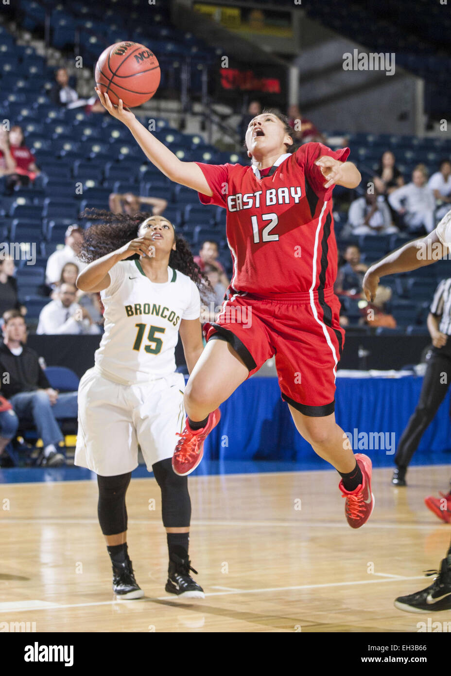 Stockton, CA, USA. 5th Mar, 2015. Cal State East Bay vs Cal State ...