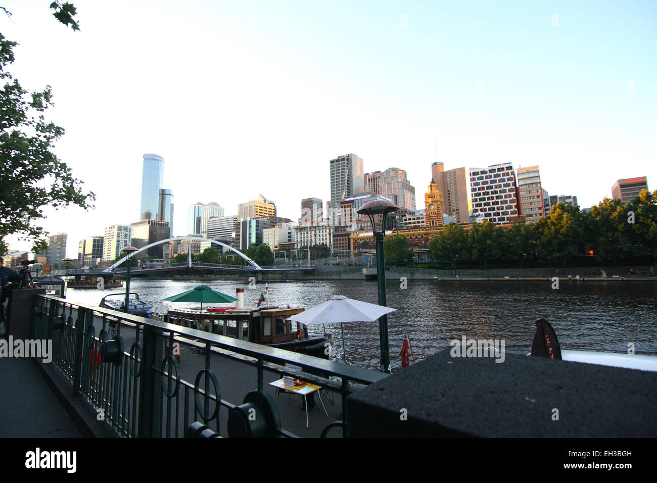 Melbourne towers flinders hi-res stock photography and images - Alamy