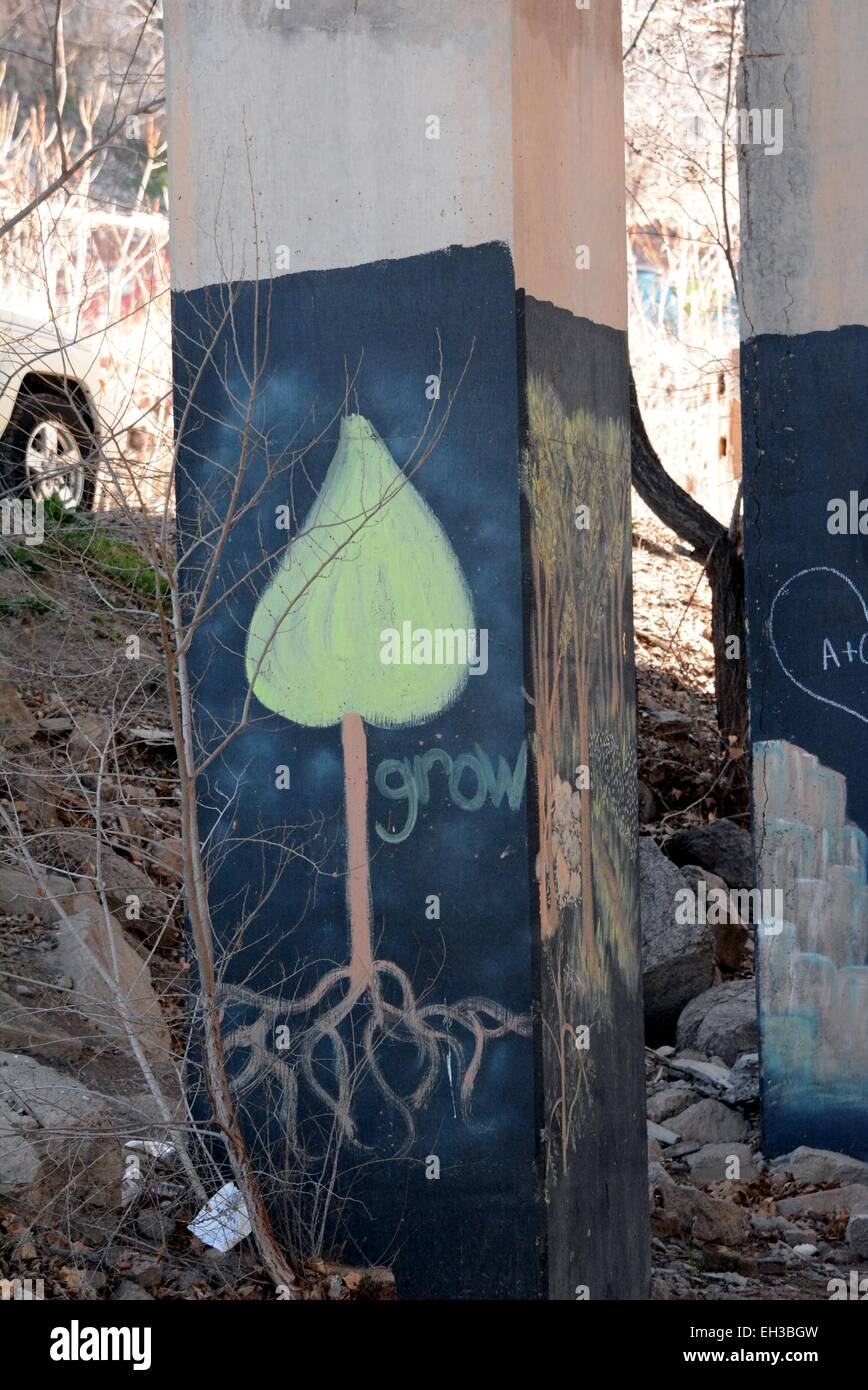 Graffiti On Bridge High Resolution Stock Photography and Images - Alamy