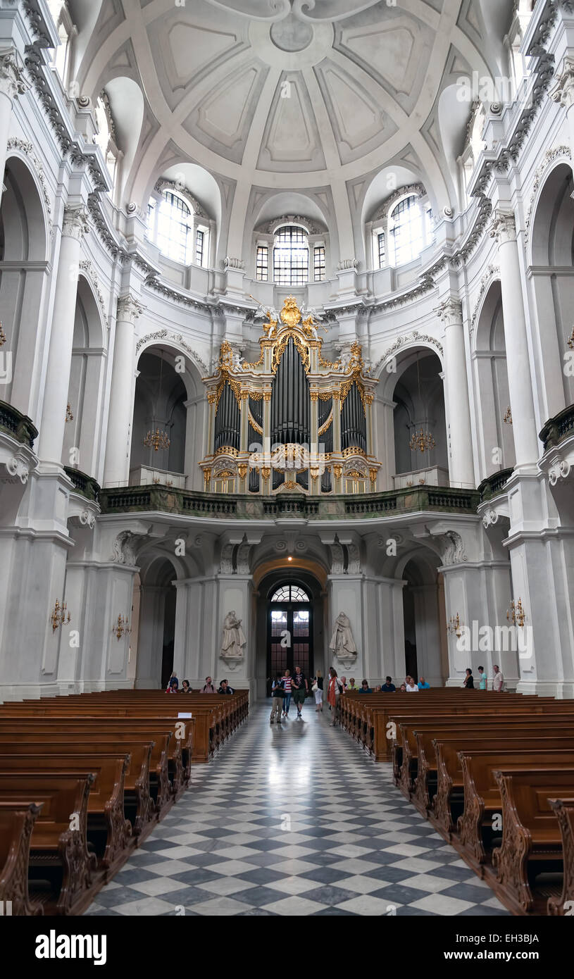Dresden cathedral interior hi-res stock photography and images - Alamy