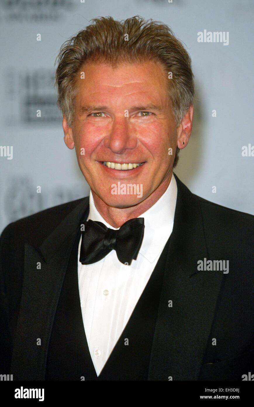 (dpa) - US actor Harrison Ford smiles during the 60th Golden Globe ...