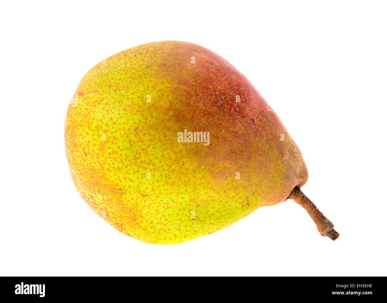 Fresh Fruit: Red Pear. Isolated Stock Photo - Alamy