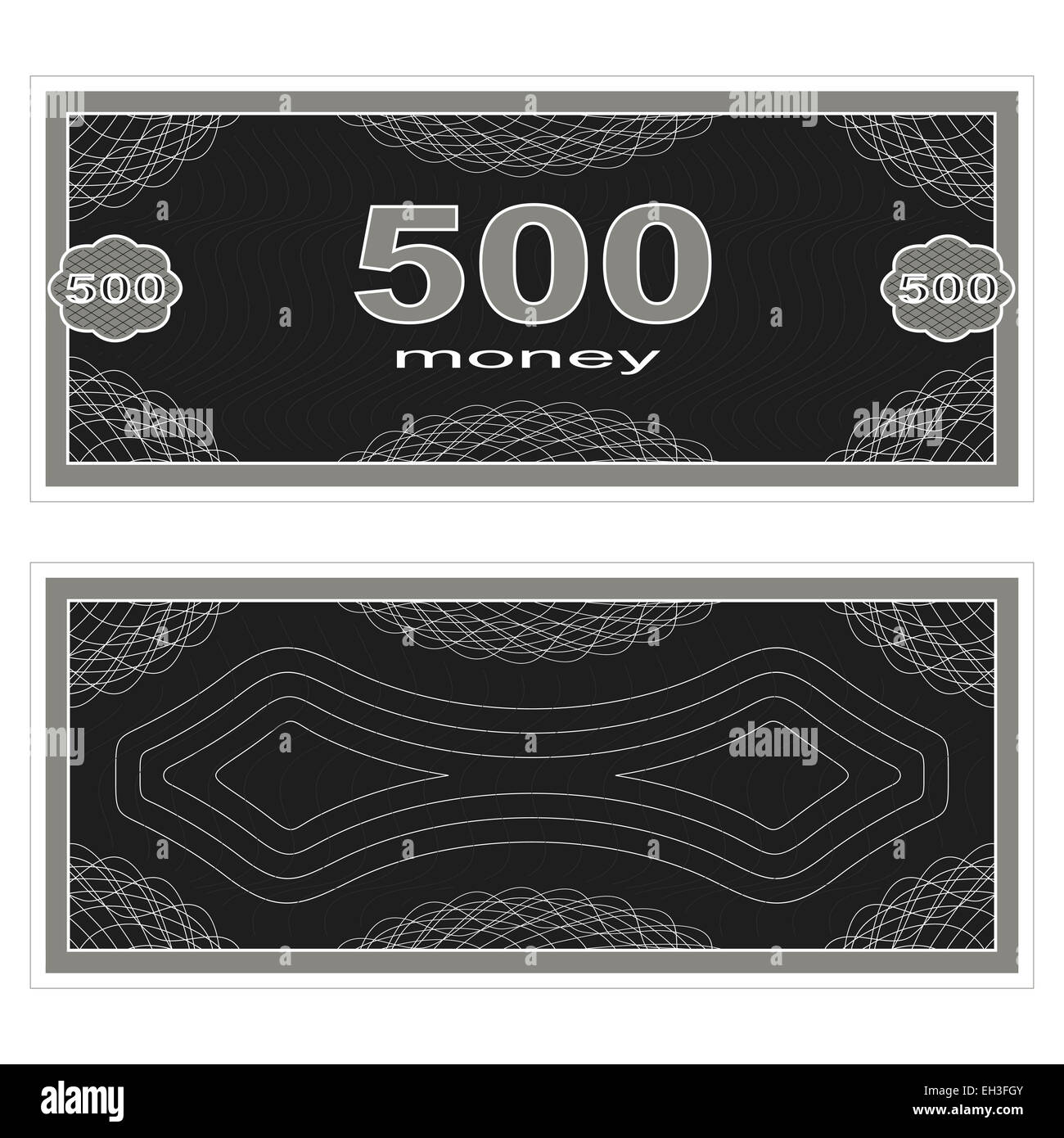 Play money. Five hundred Stock Photo - Alamy