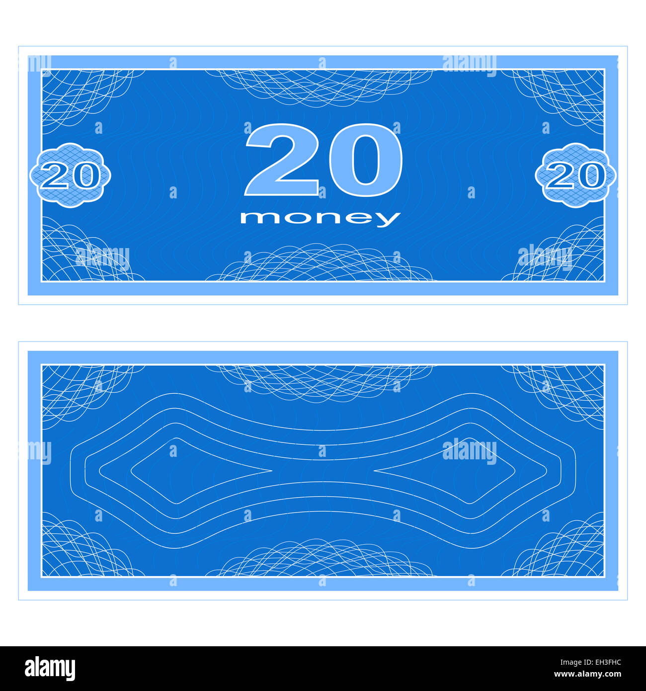 Play money. Twenty Stock Photo - Alamy