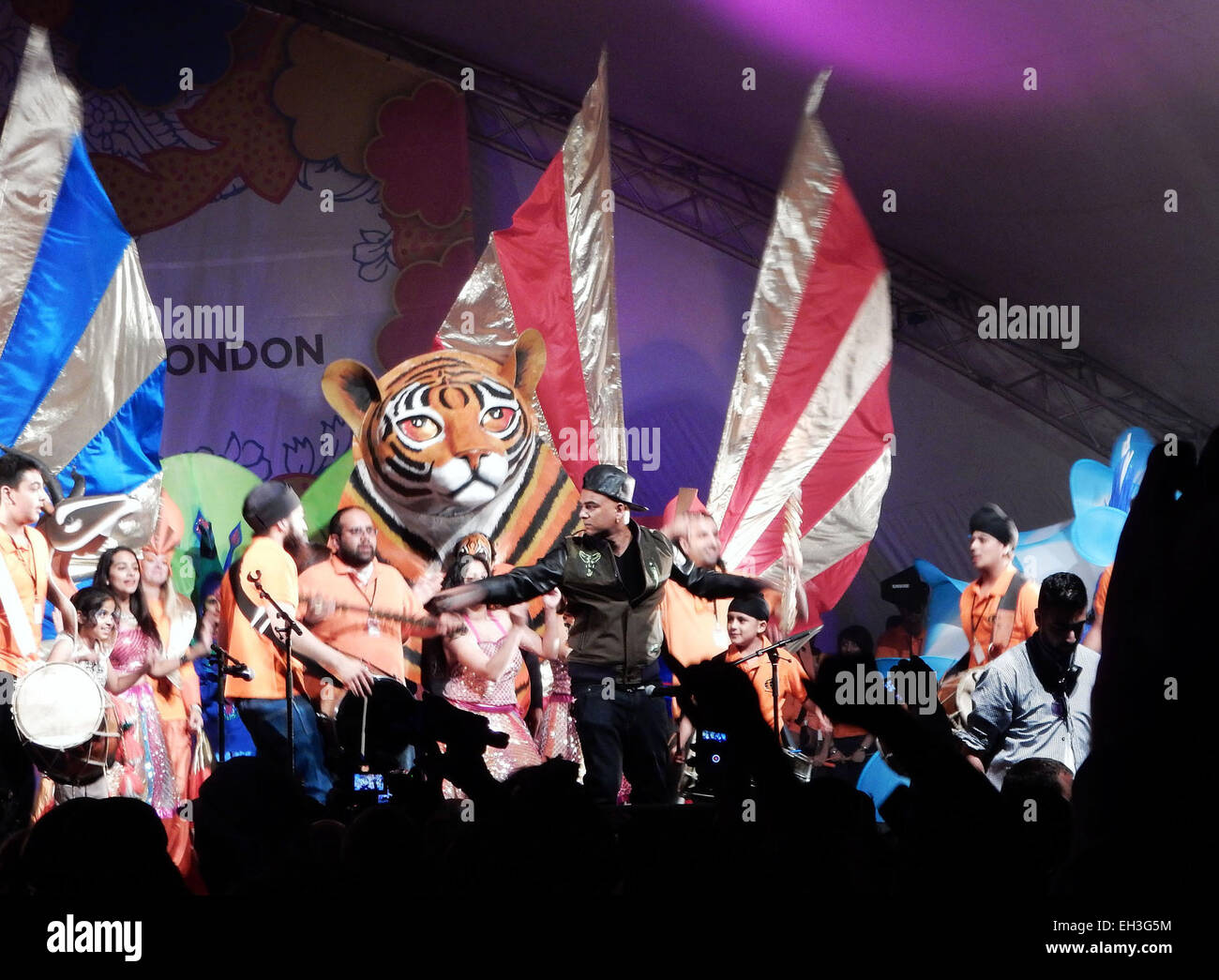 London Mega Mela 2014 at Gunnersbury Park in South Ealing Featuring ...