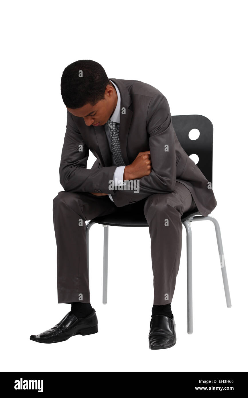 Black and white portrait normal person Cut Out Stock Images & Pictures ...