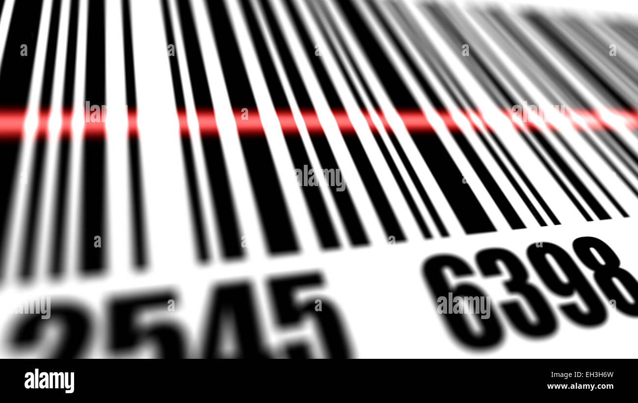 Barcode light scan hi-res stock photography and images - Alamy